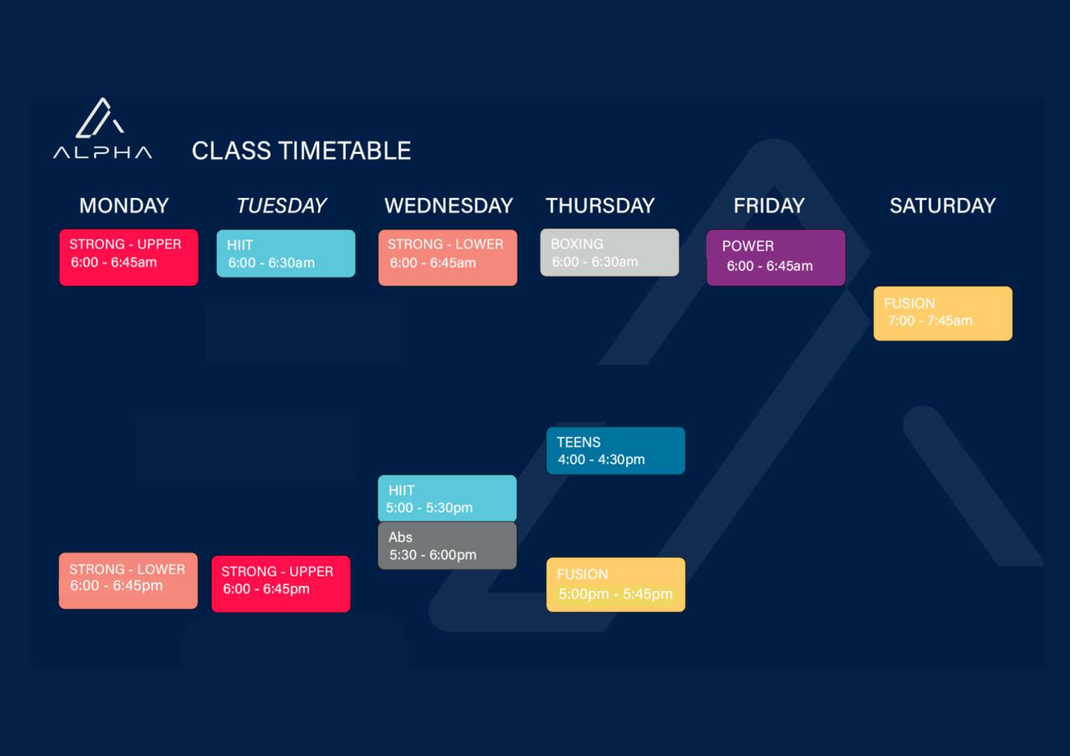 Alpha Gym – Alpha Gym & Fitness Centre